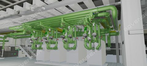 Mechanical Room Modeling BIM/CAD Services | Advenser