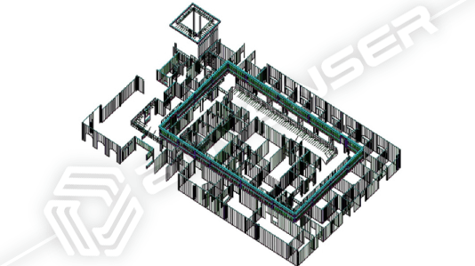 Architectural BIM Case Study - Healthcare Center Project, USA