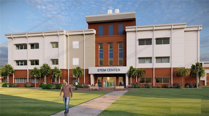MEP BIM Case Study – College Building Project, USA