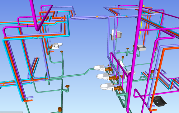 MEP BIM Case Study – Police Station Building Project, USA
